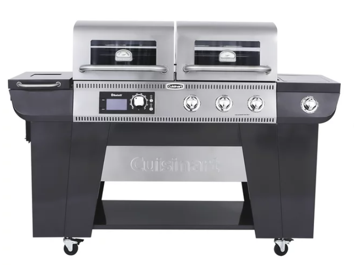 Cuisinart Twin Oaks Dual Function Pellet And Propane Gas Grill