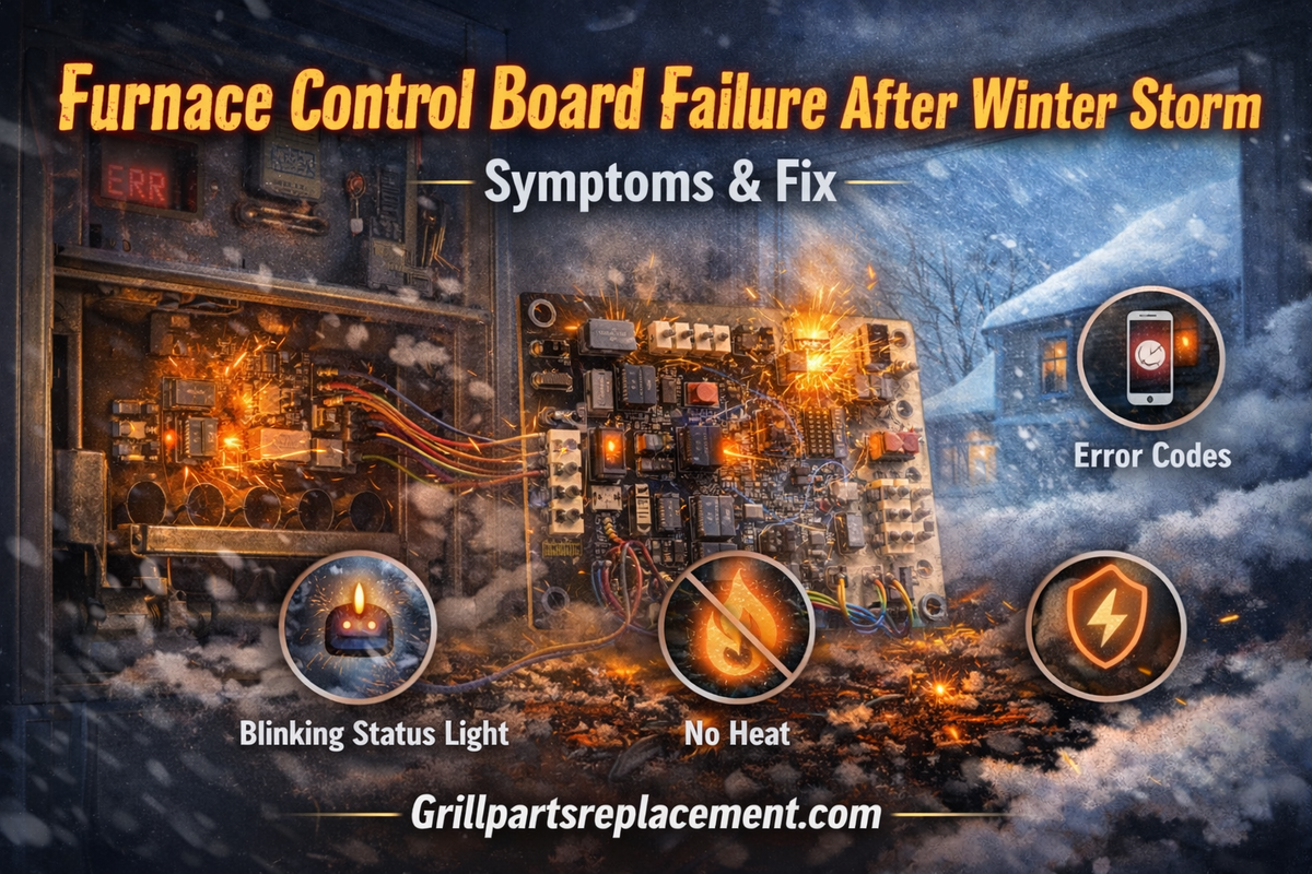 Furnace Control Board Failure After Winter Storm – Symptoms & Fix ...