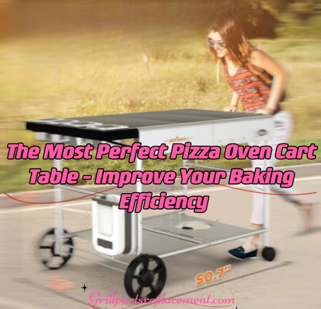 The Most Perfect Pizza Oven Cart Table - Improve Your Baking Efficienc ...