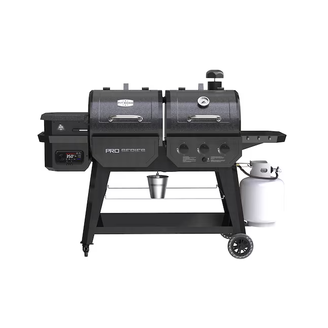 Pit Boss 11044 Pro Series 1100 Wood Pellet and Gas Combo Grill Replace ...
