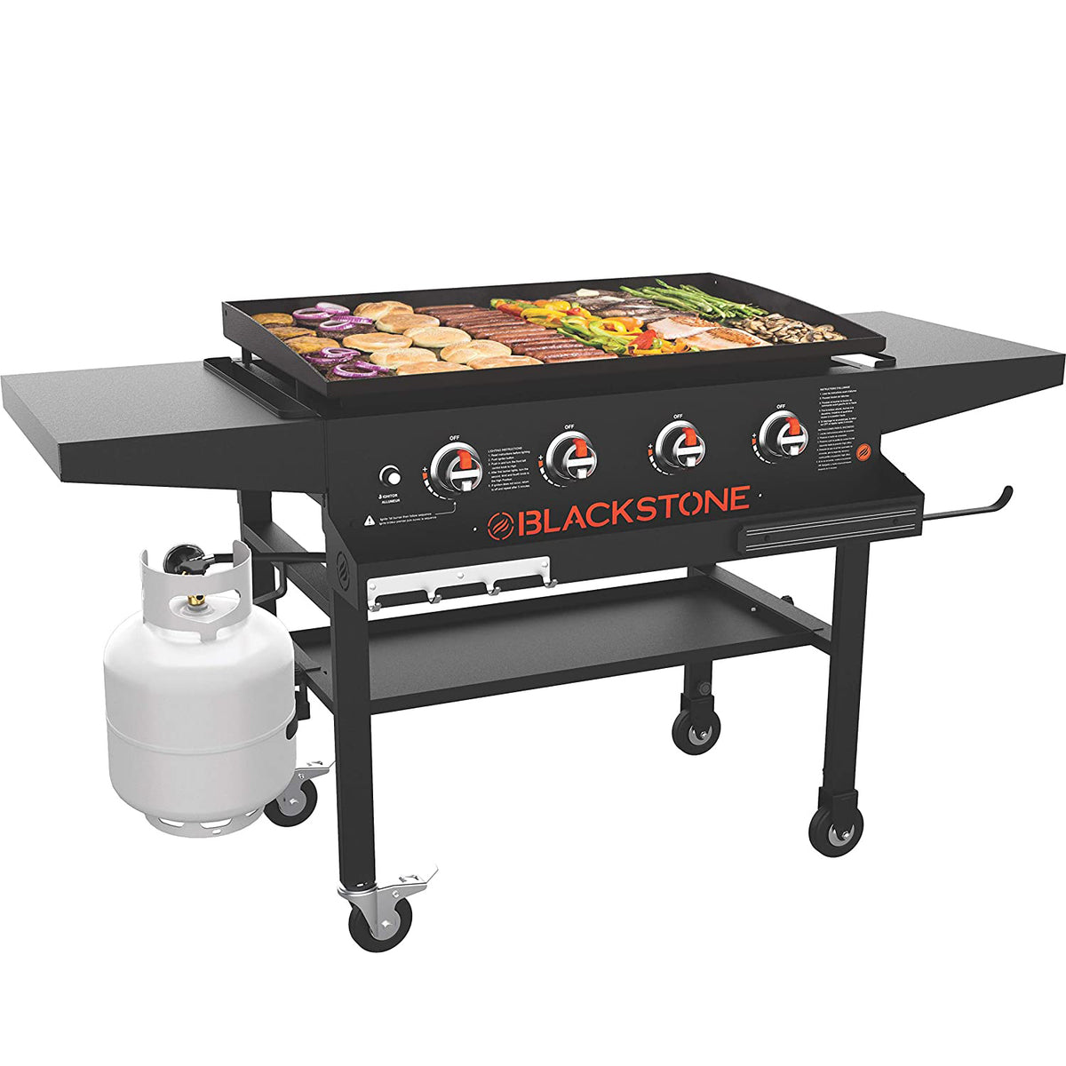 Blackstone 1984 36 in 4 Burner Griddle Table Top Replacement Parts and ...