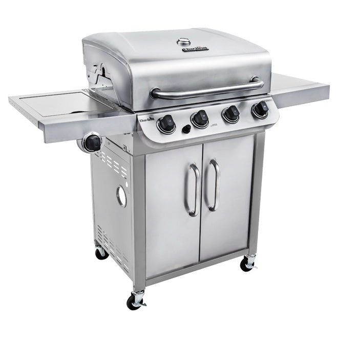Char-Broil 466342119 Performance Stainless 4 Burner Liquid Propane Gas ...