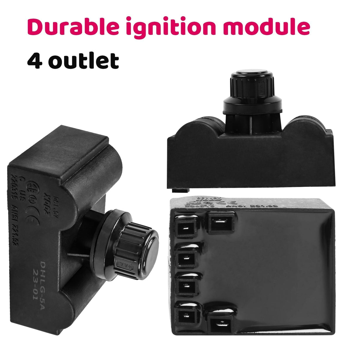 4 Outlet Surefire Ignition Kit for Coleman 3 Burner with Side Burner o ...