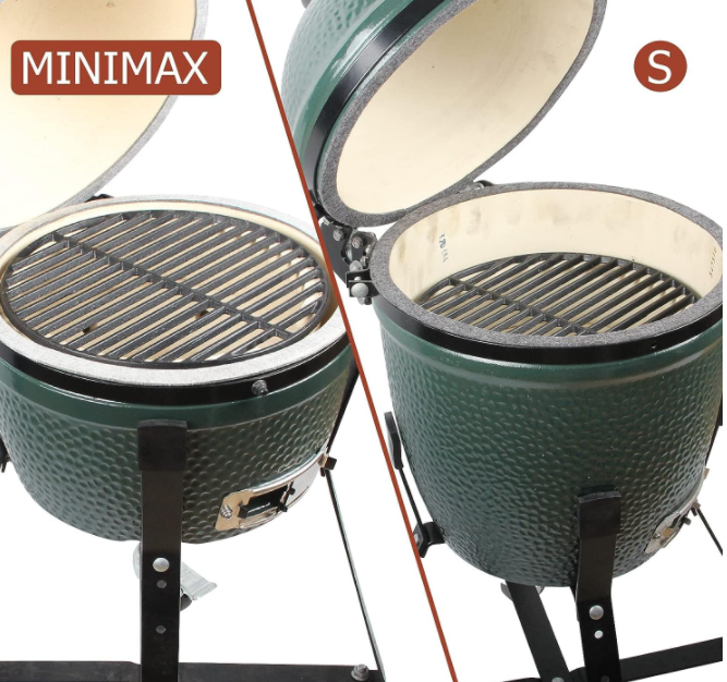 13" Cast Iron Cooking Grate Grids for Small and Minimax Big Green Egg ...
