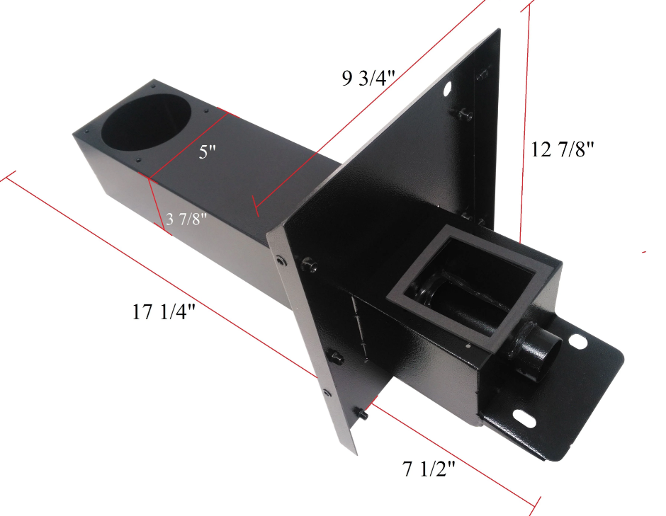 74069 Auger Box Housing Burner Assembly fits Pit Boss 820 Series Wood ...