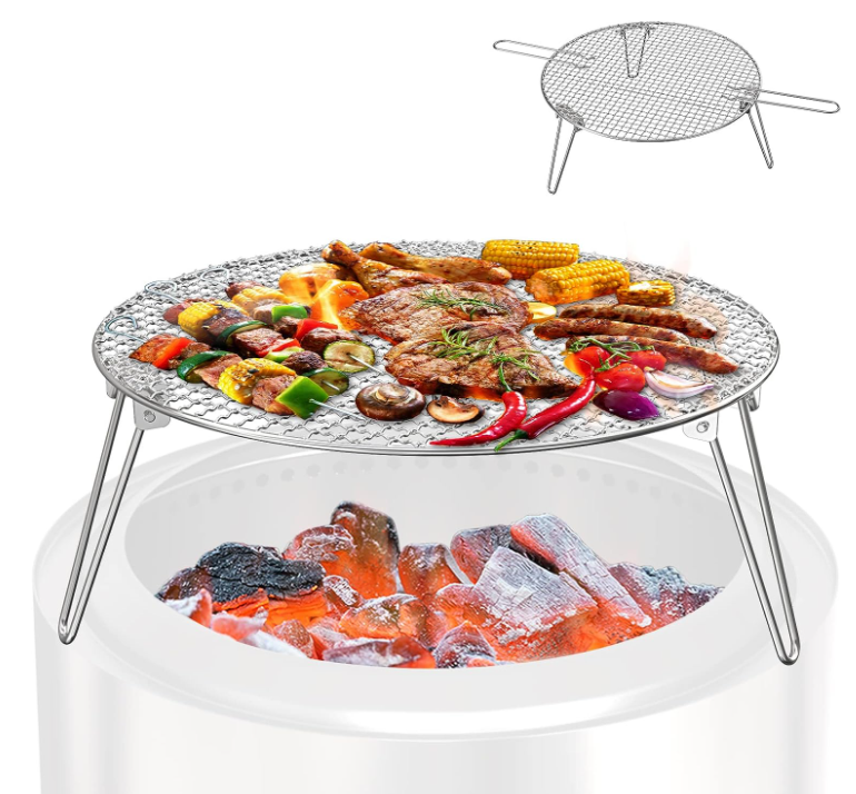 19.5 Inch Round Grill Grate for Solo Stove Bonfire, Grill Grates with ...