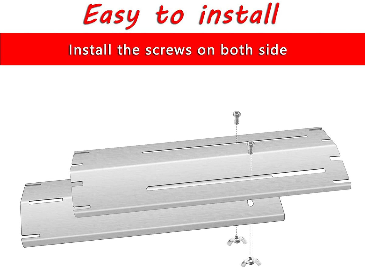Adjustable Heat Plates for Megamaster, Broil King, Napoleon, Huntingto ...