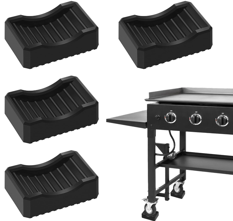 4 Pack Grill Levelers for Blackstone Leveling Kit, Griddle Leveling Sh ...
