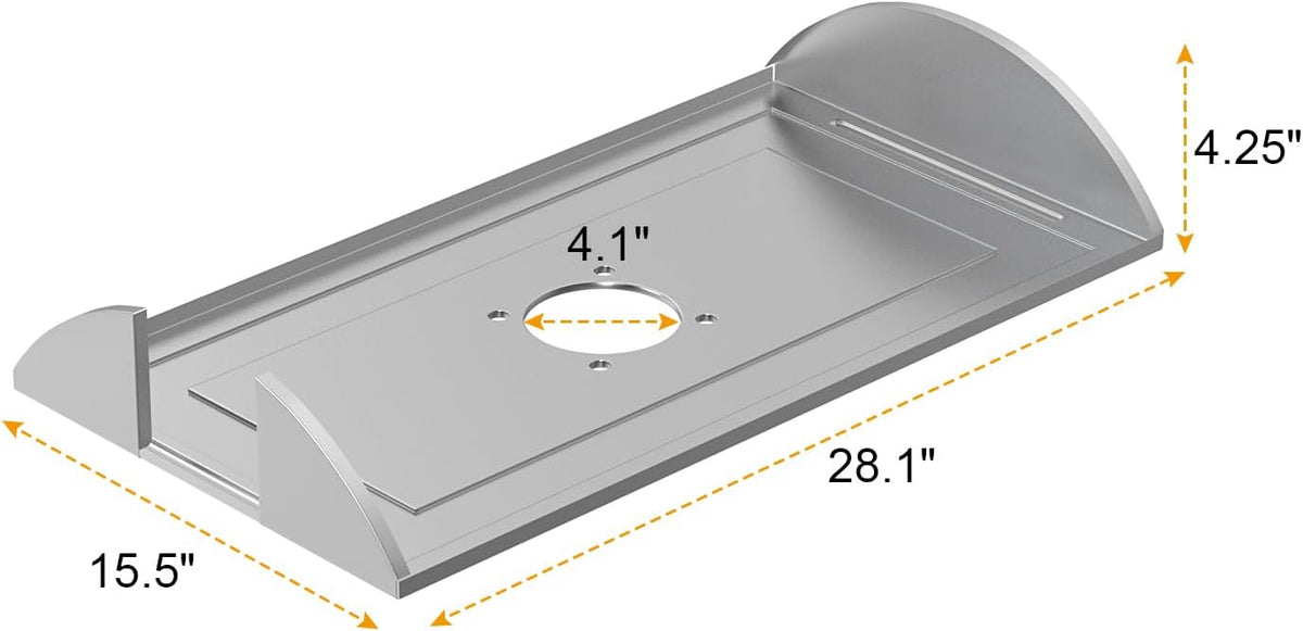 60546 Diffuser Plate fits for Pit Boss 1000, 1100 Series Wood Pellet G ...