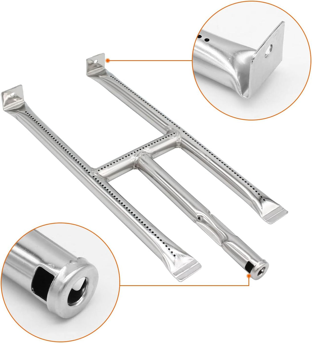 Burner Tubes 2Pcs Kit for Blackstone 22 Inch Table Top Griddle Grills ...