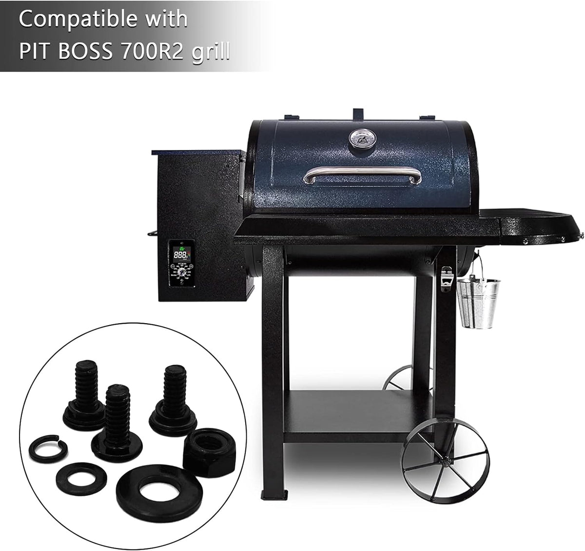 Replacement Screw Hardware Kit for Pit Boss PB700R2 Wood Pellet Smoker ...