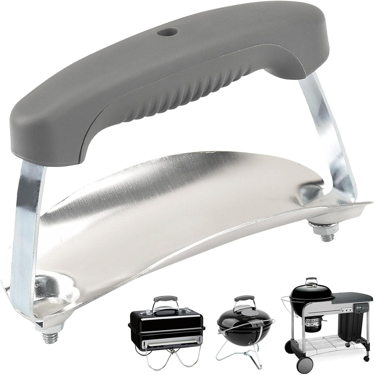 80672 Charcoal Lid Handle Kit with Shield for Weber Charcoal Grills 20 ...