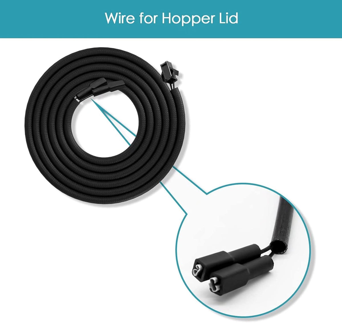 Hopper Lid and Wire Door Switch Kit for Masterbuilt Gravity 560, 800 ...