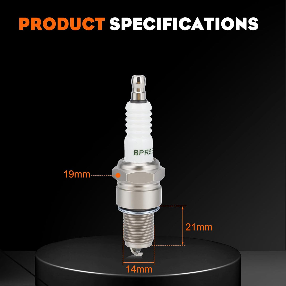 Spark Plug for NGK 7734 Honda 98079-55846 98079-55876 Torch F5RTC 2 Pa ...