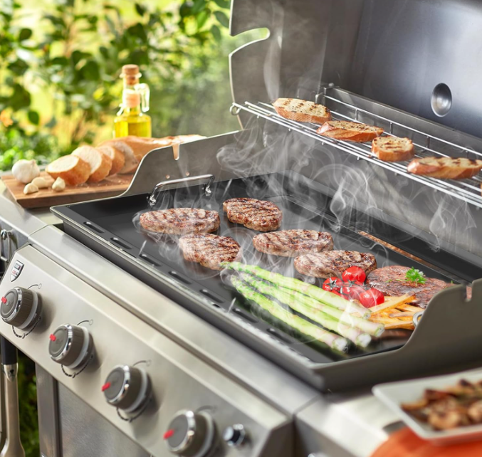 6789 Full-Size Griddle for Weber GS4 Genesis II 400 Series, Flat Top G ...