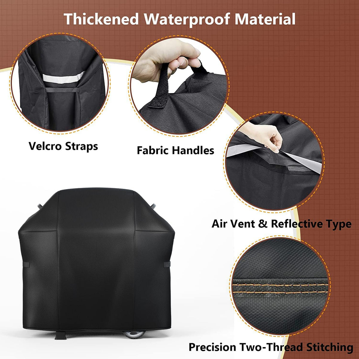 Grill Cover Fits Weber Spirit 400 Series, Spirit E-425, EP-425, S-425 ...