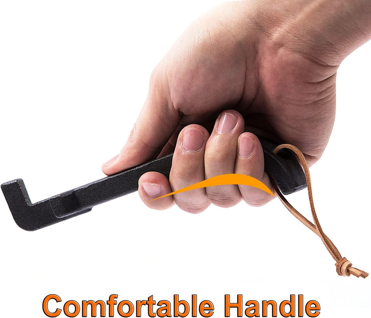 Universal 8'' BBQ Cooking Grate Lifter for Big Green Egg Primo Grill M ...