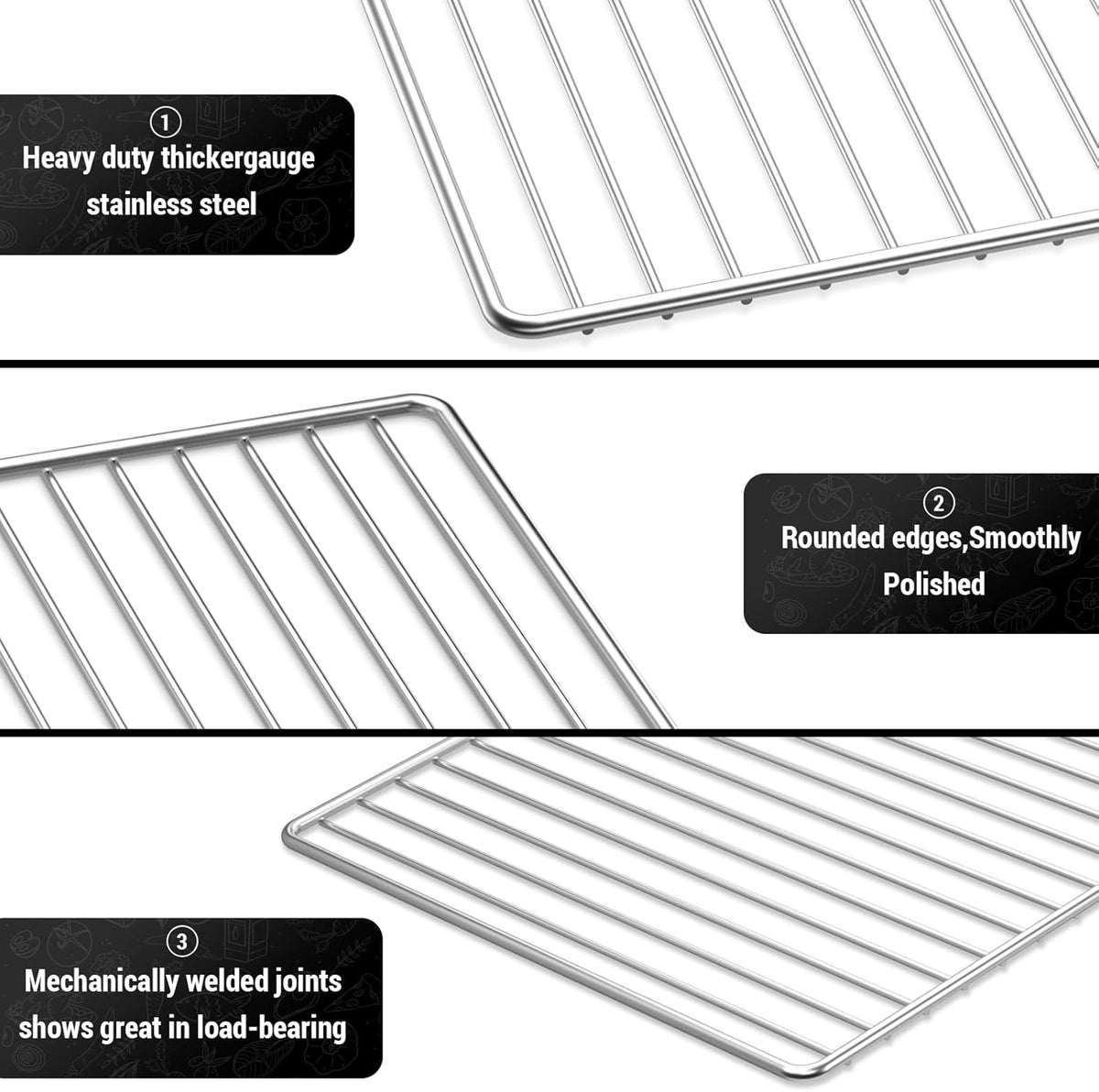 Wire Oven Rack for Cuisinart TOA-95 Convection AirFryer Toaster Oven ...