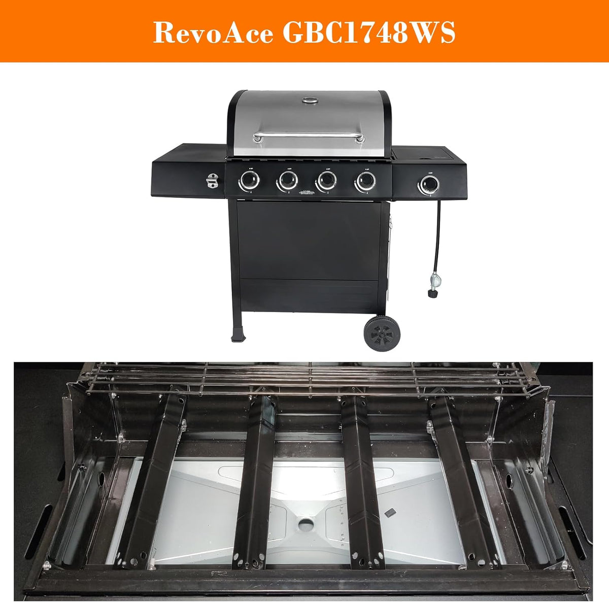 Grill Parts Kit for RevoAce GBC1748WS, GBC1748WPF, GBC1768WB, GBC1646W ...