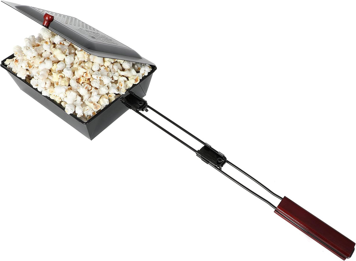 The Traditional Shake and Pop Outdoor Popcorn Popper Camping Popcorn P ...