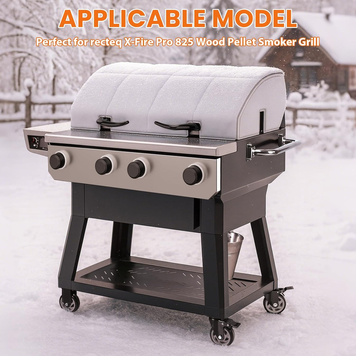 Grill Insulation Blanket for recteq X-Fire Pro 825 Wood Pellet Smoker ...