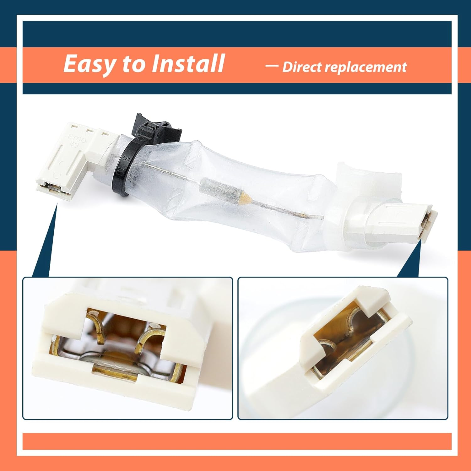 Electric Oven Range Thermal Fuse W10545255 for Whirlpool, Replace WPW1 ...
