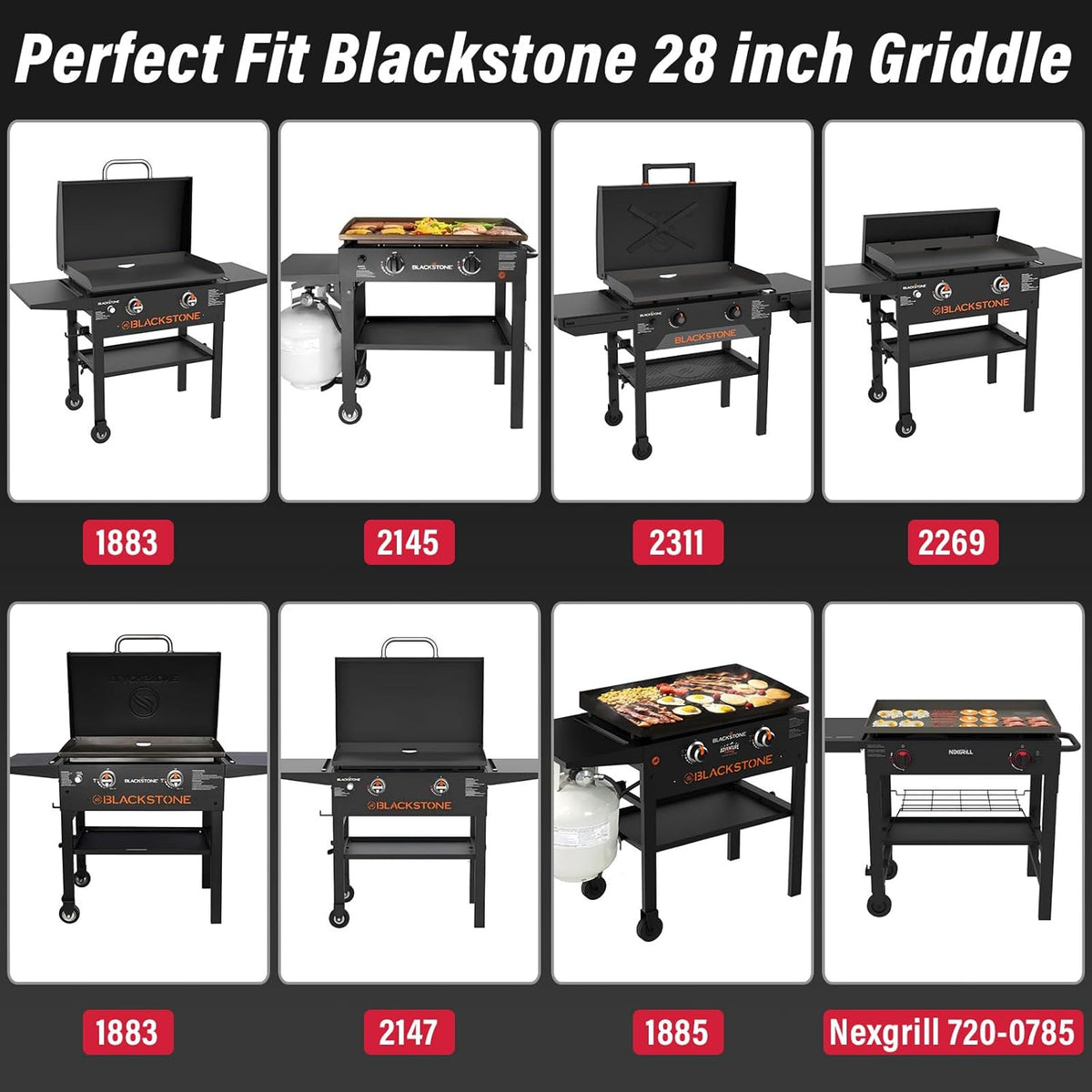 Folding Front Shelf for Blackstone 28 Inch Griddle 1883 2415 2311 2269 ...