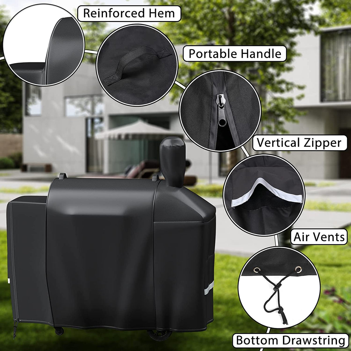 Premium Grill Cover for Pit Boss Pro Series Elite 1600, Competition 16 ...