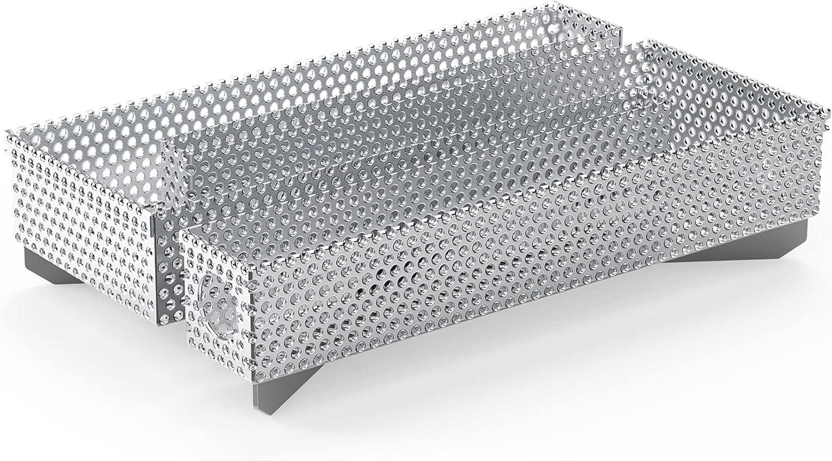 12 Hours Pellet Maze Grill Smoker Box Tray for Hot and Cold Meat, Chee ...
