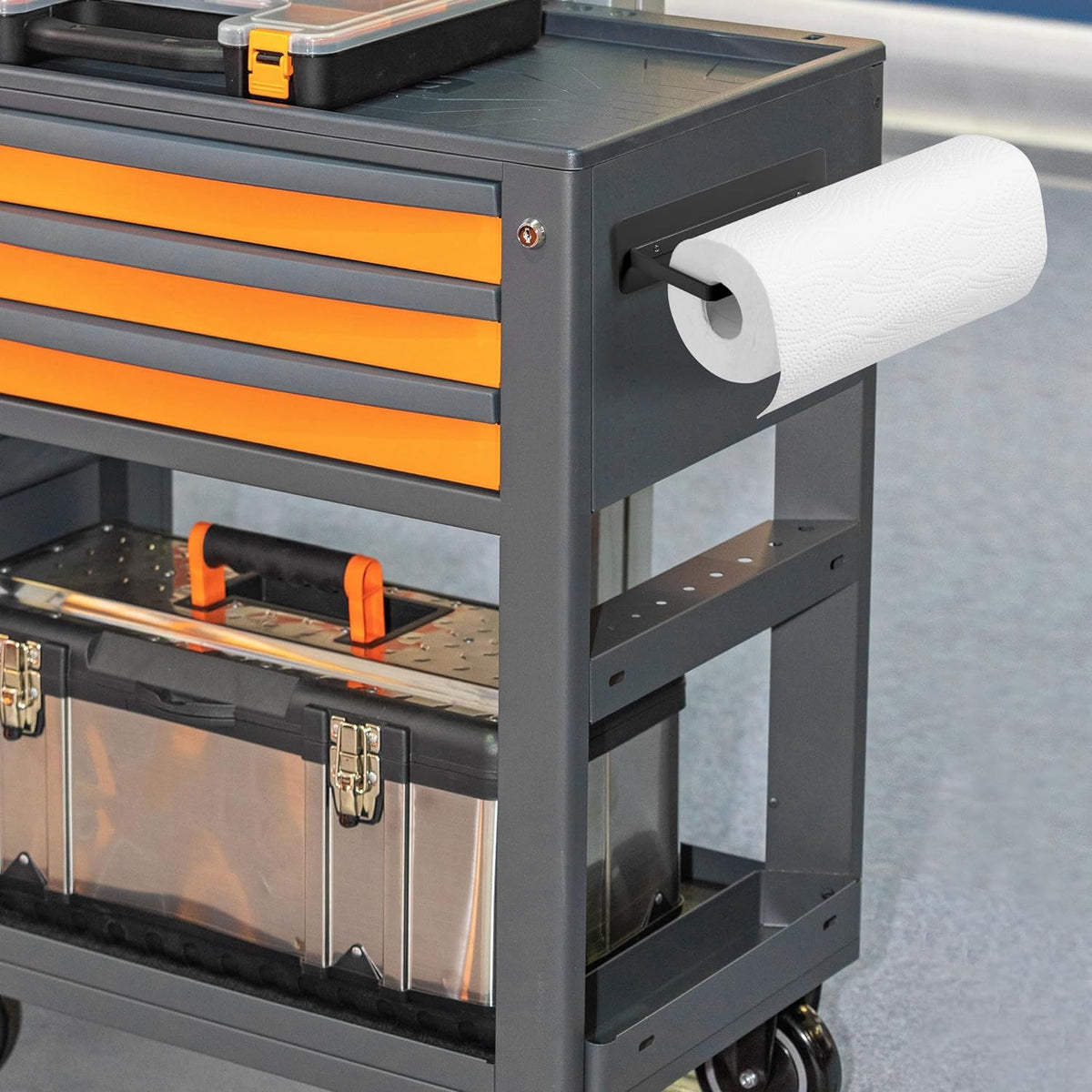 Magnetic Paper Towel Holder Bar Rack for BBQ Grills Griddles Toolbox R ...