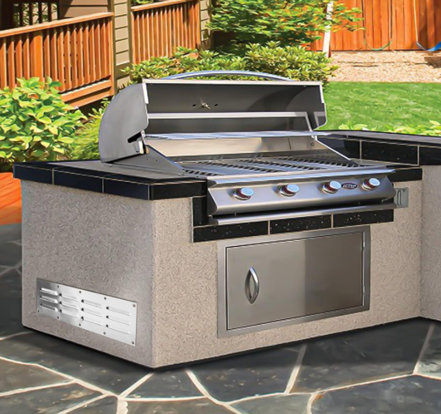 Stainless Steel Venting Panel for for Grill, Outdoor Kitchen, Fire Pit ...