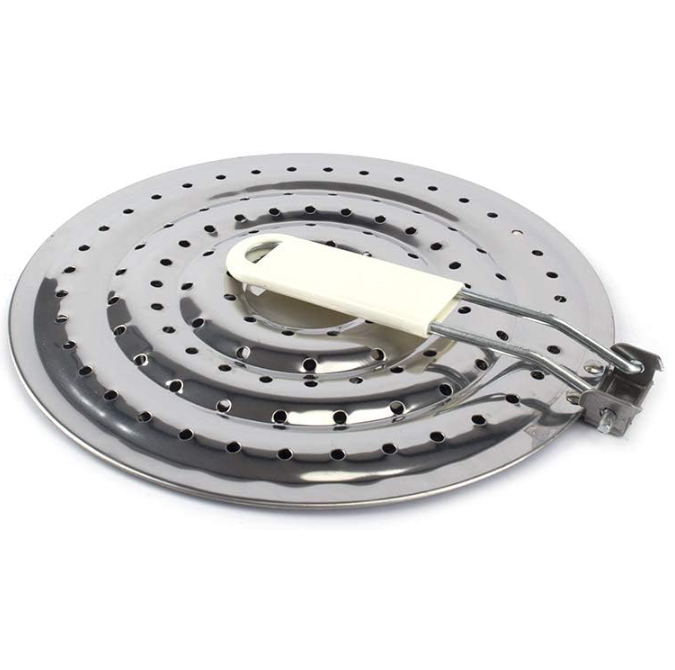 2 Pack Double Thickening Heat Diffuser Reducer Flame Guard Simmer Plat ...