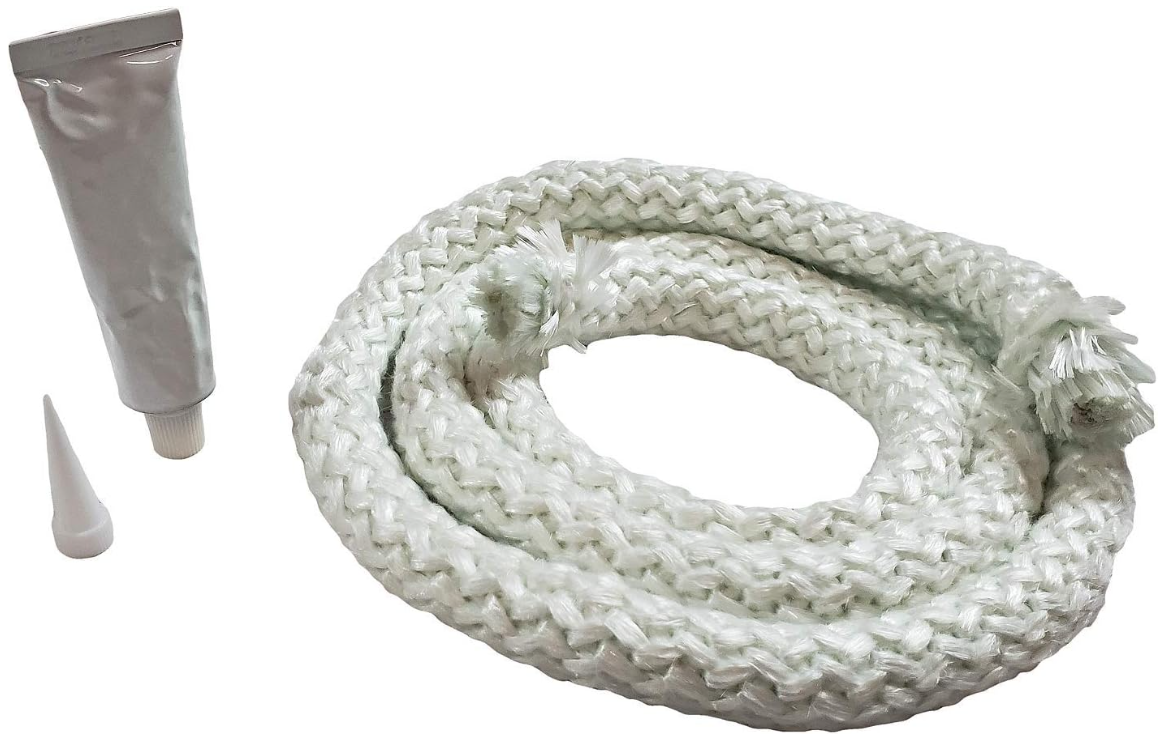 Rope Gasket Replacement Kit for Pellet Wood Gas Fireplaces & Stoves (5 ...