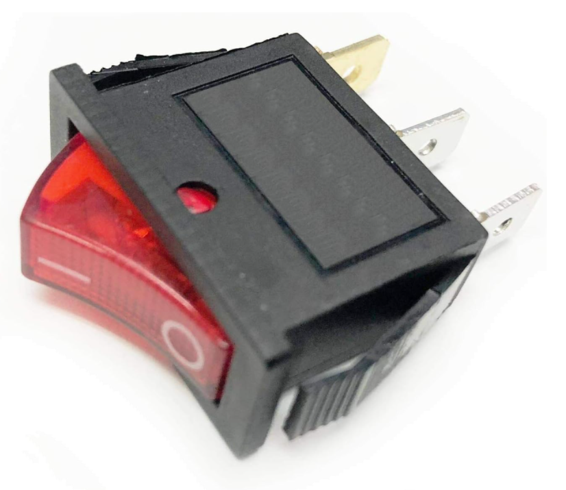 Replacement Rocker Switch Lighted On Off for Electric Fireplaces 120 V ...
