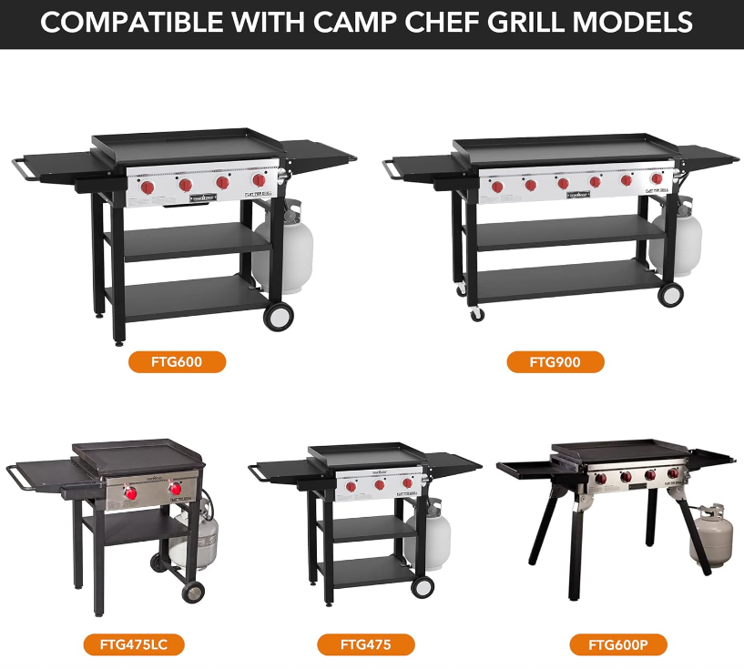 Grease Catcher for Camp Chef Griddles with 10-Pack Grease Cup Liners ...