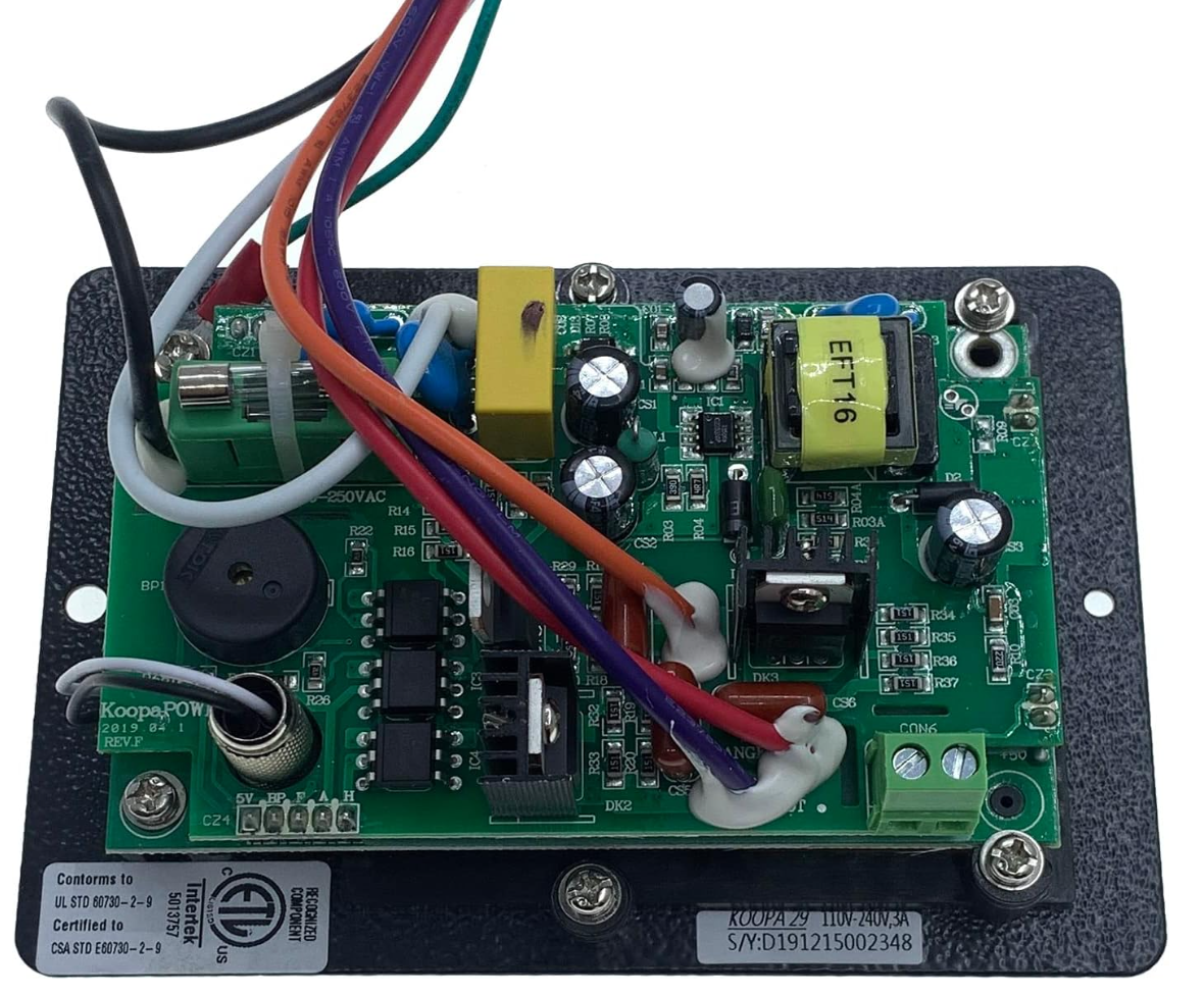 Controller for Traeger Wood Pellet Grills Ranger, Tailgater, Fremont ...