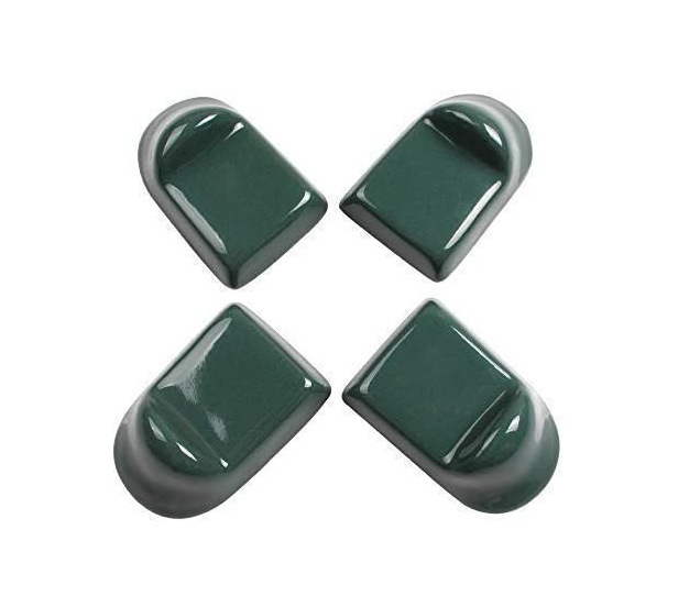 BBQ Ceramic Feet Shoes for Big Green Egg Kamado Grill, Base Feet Stand ...