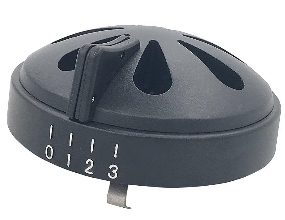 Charcoal Kamado Cast Aluminum Top Vent Chimney for Vision Grills Class ...