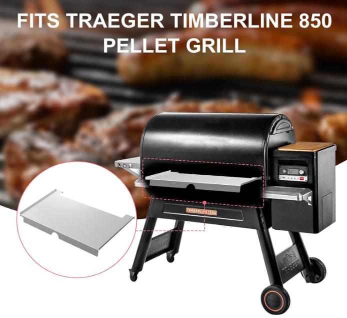 Drip Tray Heat Baffle and Grease Liners Kit for Traeger Timberline 130 ...