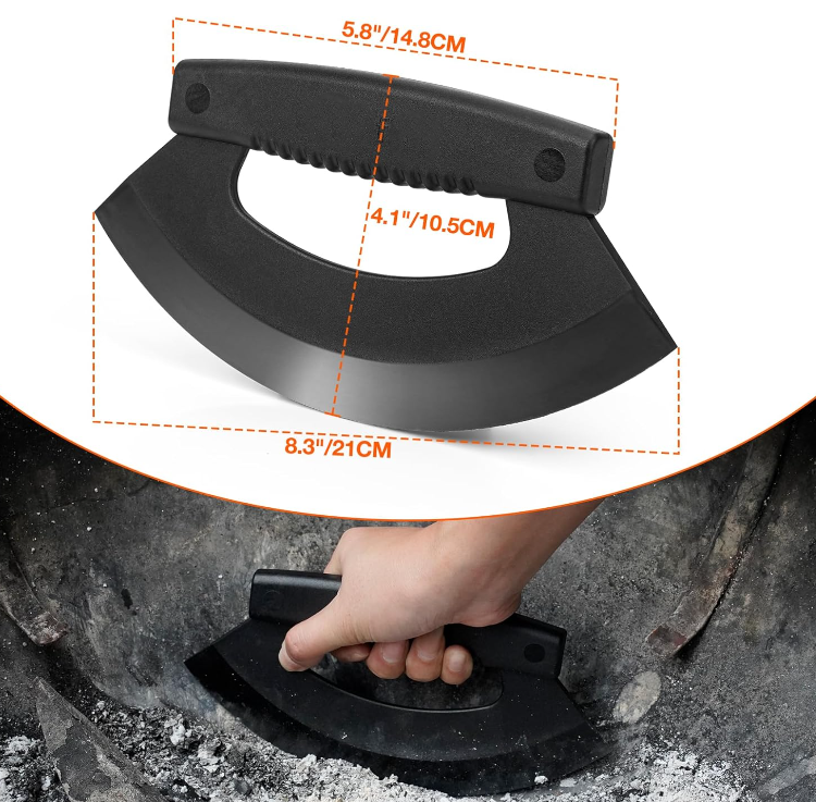 Kettle Grill Scraper, BBQ Grill Blade Cleaning Tool for Weber Kettle ...