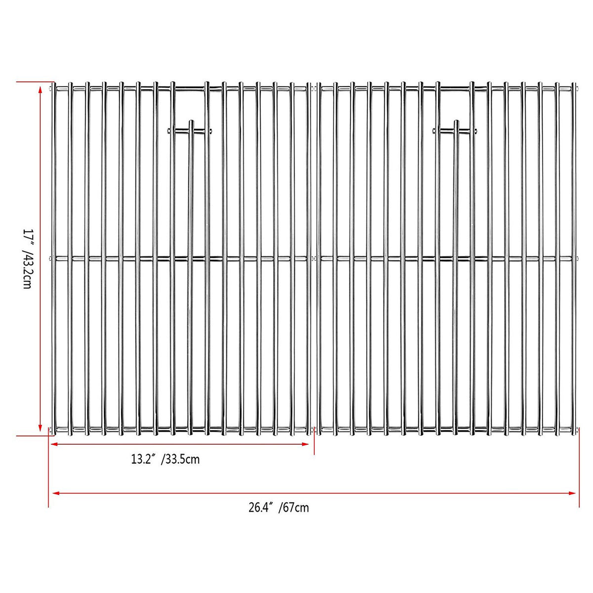 Cooking Grates for Nexgrill 720-0830H, 720-0830A, 720-0830, 720-0830D ...