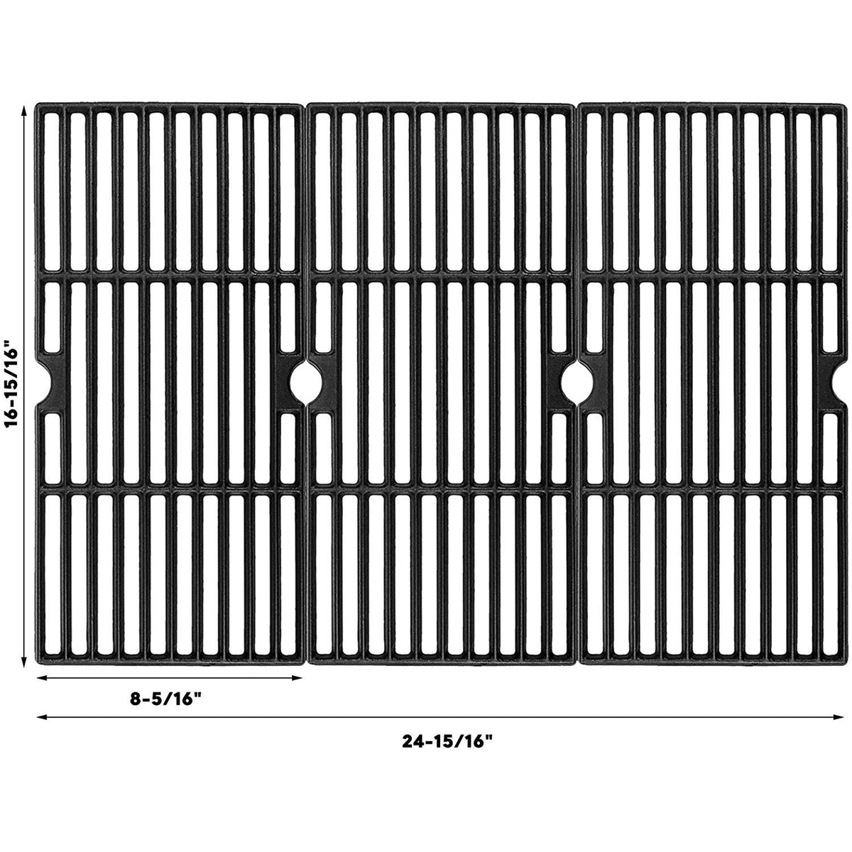Cooking Grid Grates for Char-Broil 3 Burner Red Infrared 463250511, 46 ...