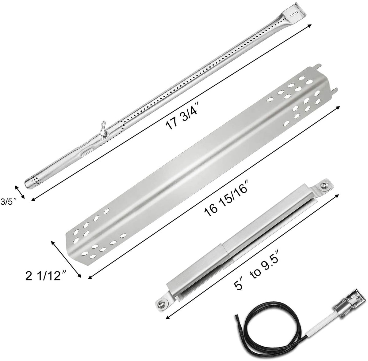 Grills Repair Kit for Char-broil 463276517, 463276617, 466245917, 4632 ...