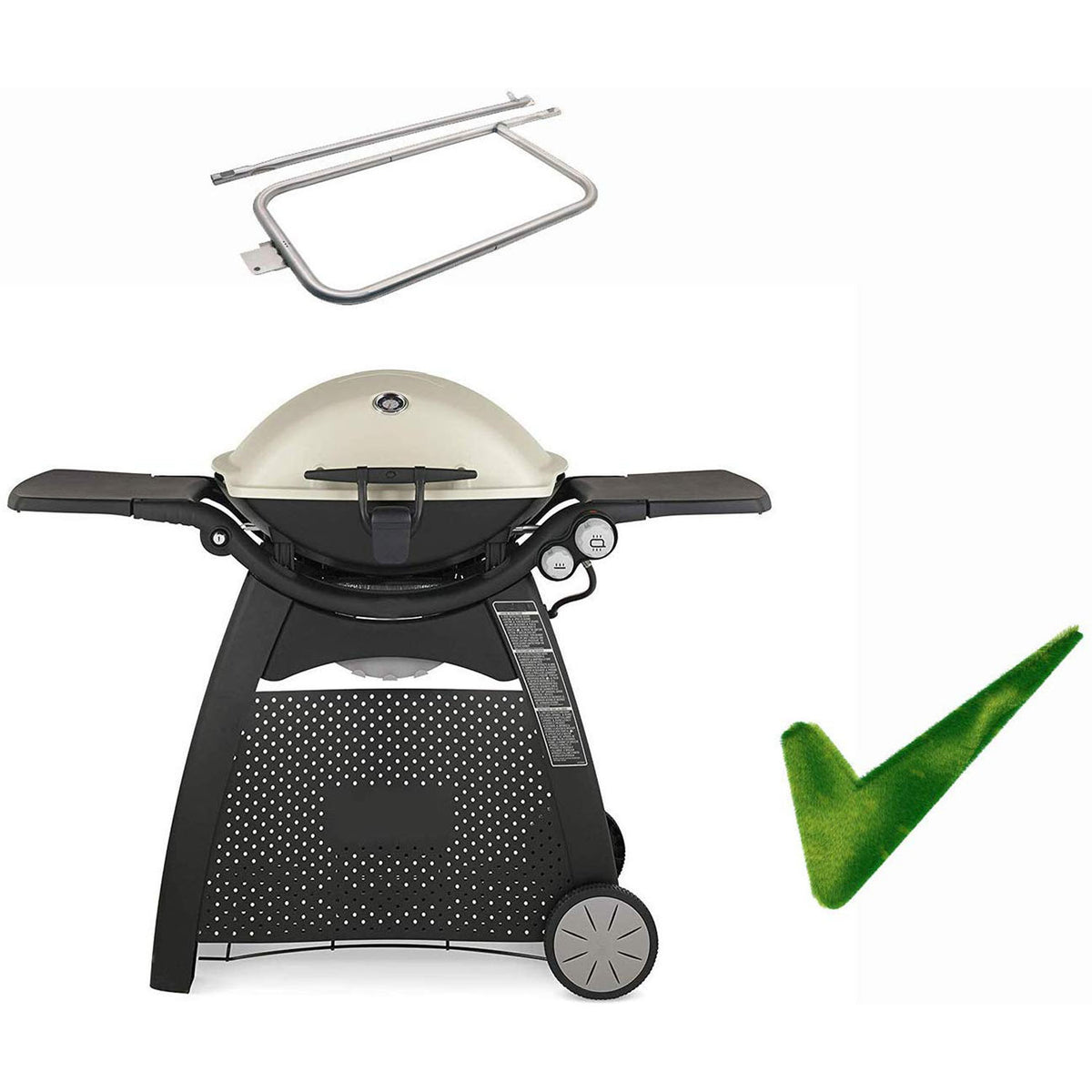 Grill Burner for Weber Q300, Q320, Q3000, Q3200 Series Gas Grills, Rep ...