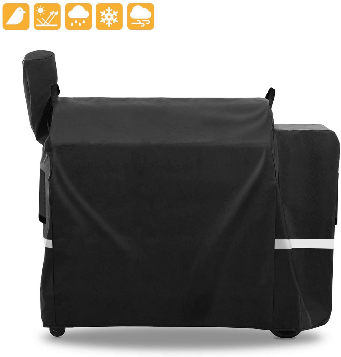 Grill Cover for Traeger Texas Pro BBQ075.02 Wood Pellet Grill Smoker ...