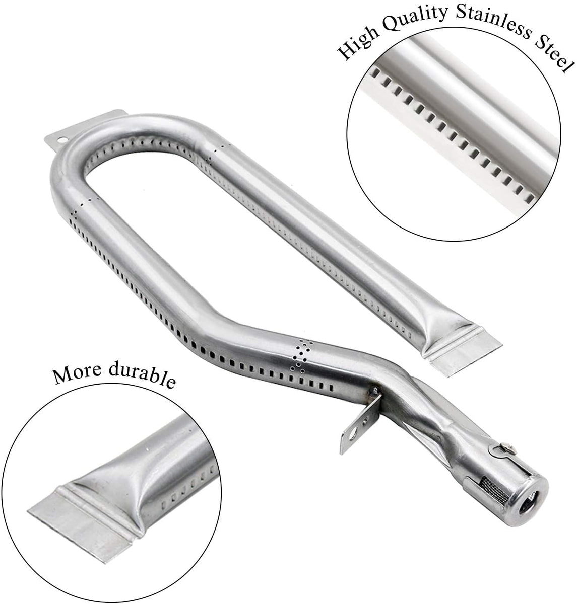 Grill Burner Pipe Tubes Kit for BBQ Pro BQ05041-28, BQ51009 Gas Grills ...