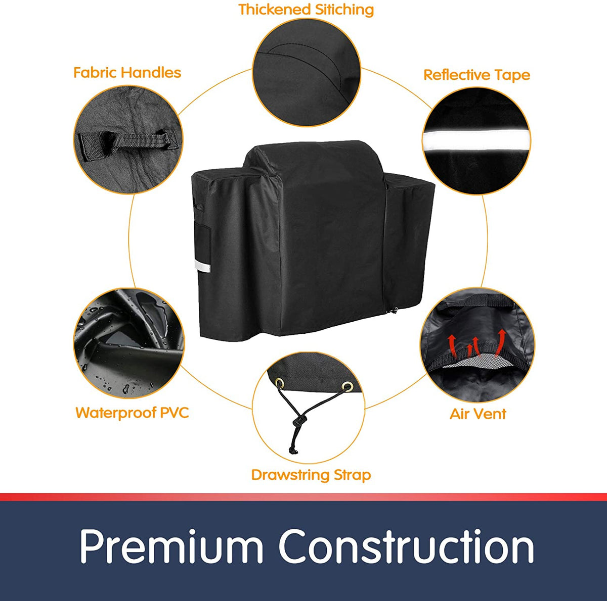 Grill Cover fits Pit Boss 700S (PB700S) Wood Pellet Grills ...