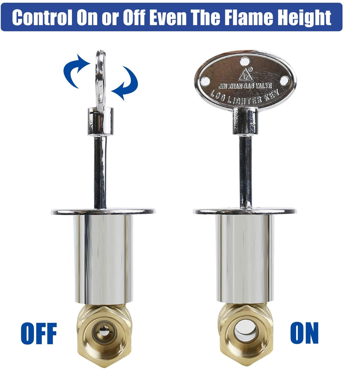 Propane Fire Pit LP Burner Connection Installation Kit 150k BTU Air Mi ...