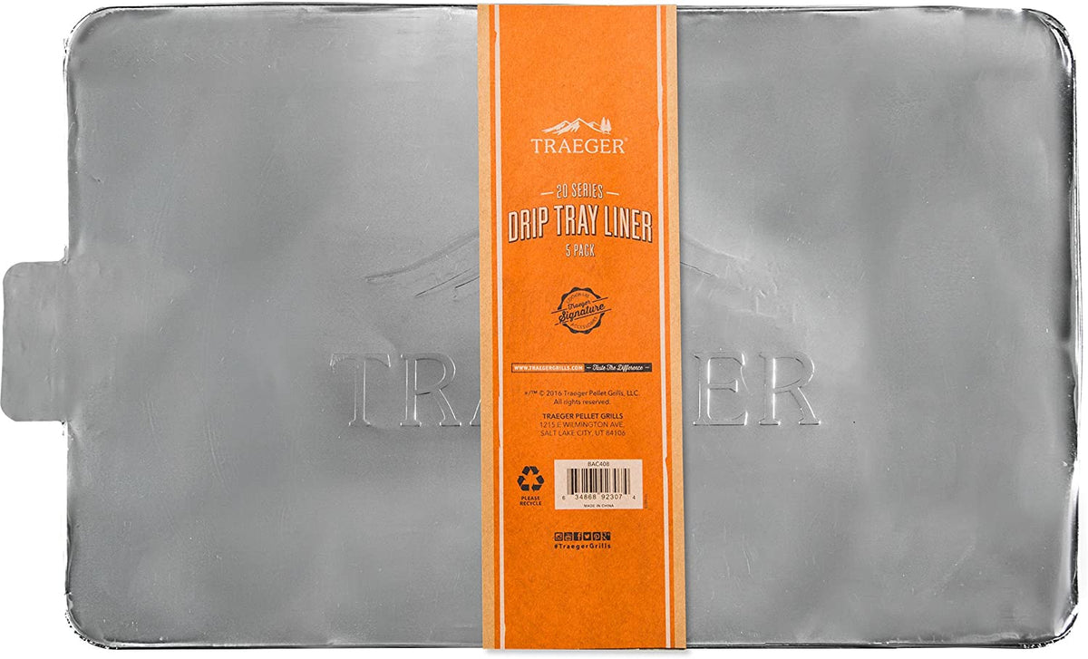 BAC408 Liner Drip Tray Drip Pan fits for Traeger Tailgater and 20 Seri ...